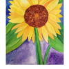 Sunflower Watercolor Art Lesson - Christian Art Lessons