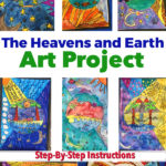 Let There Be Light! - drawing and painting art lesson - Christian Art ...