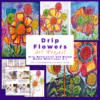 Drip Watercolor and Mixed Media Wildflower PDF Art Lesson - Christian ...