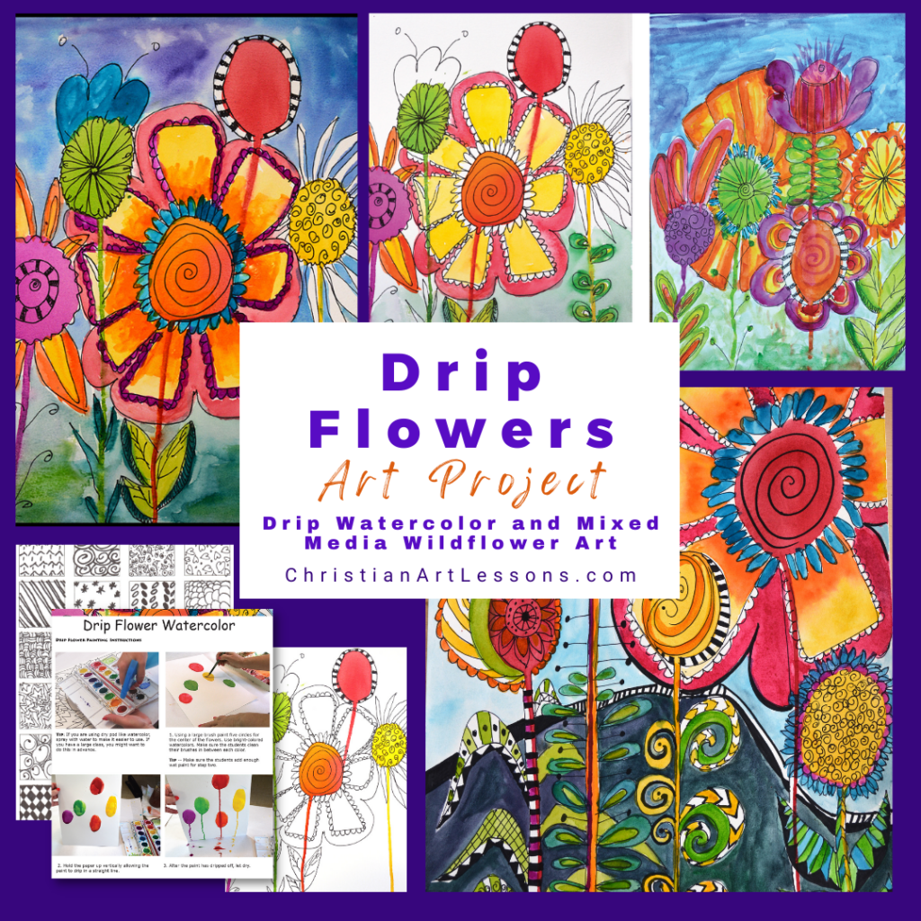Spring Flowers Art Lesson | Best Flower Site