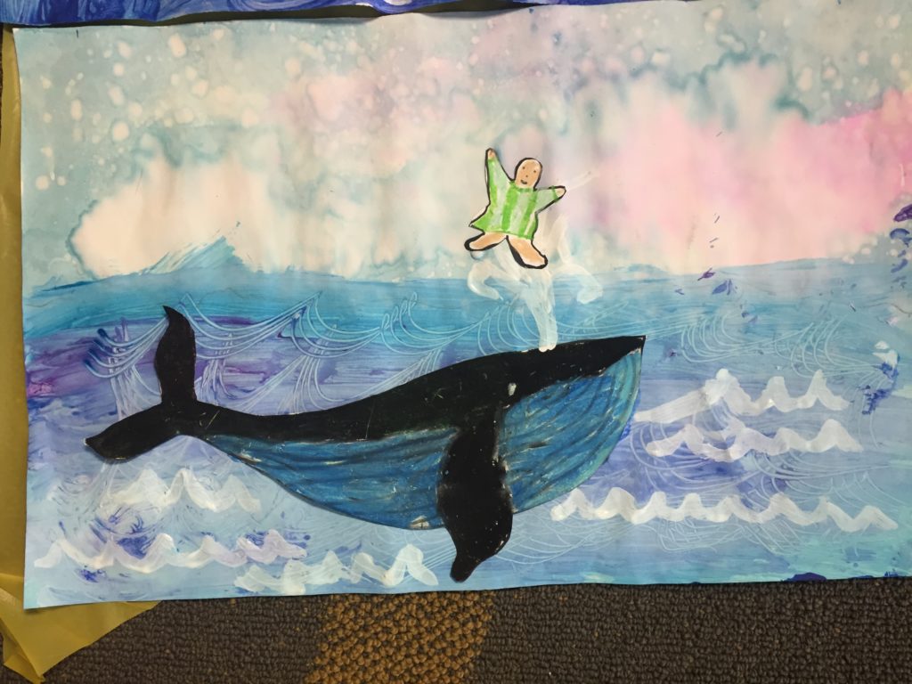 The Story of Jonah Grades 3rd-6th - Painting & Drawing Art Lesson ...