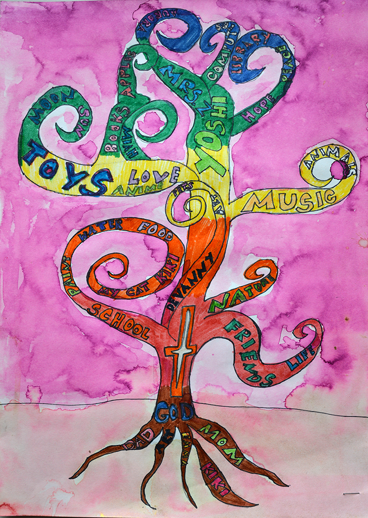 The Thanksgiving Tree Art Lesson - Christian Art Lessons