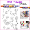 Drip Watercolor and Mixed Media Wildflower PDF Art Lesson - Christian ...