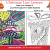 Christmas Doodle Zentangle Art Lesson - Christian Art Lessons
