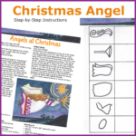 Angels At Christmas - Christian Art Lessons