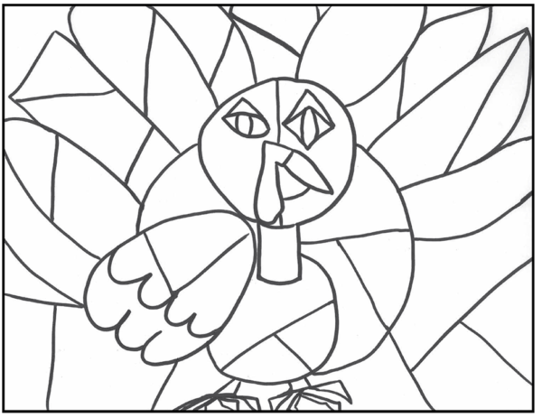 Picasso’s Thanksgiving Turkey - Christian Art Lessons