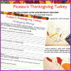 Picasso's Thanksgiving Turkey - Christian Art Lessons