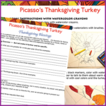 Picasso’s Thanksgiving Turkey - Christian Art Lessons