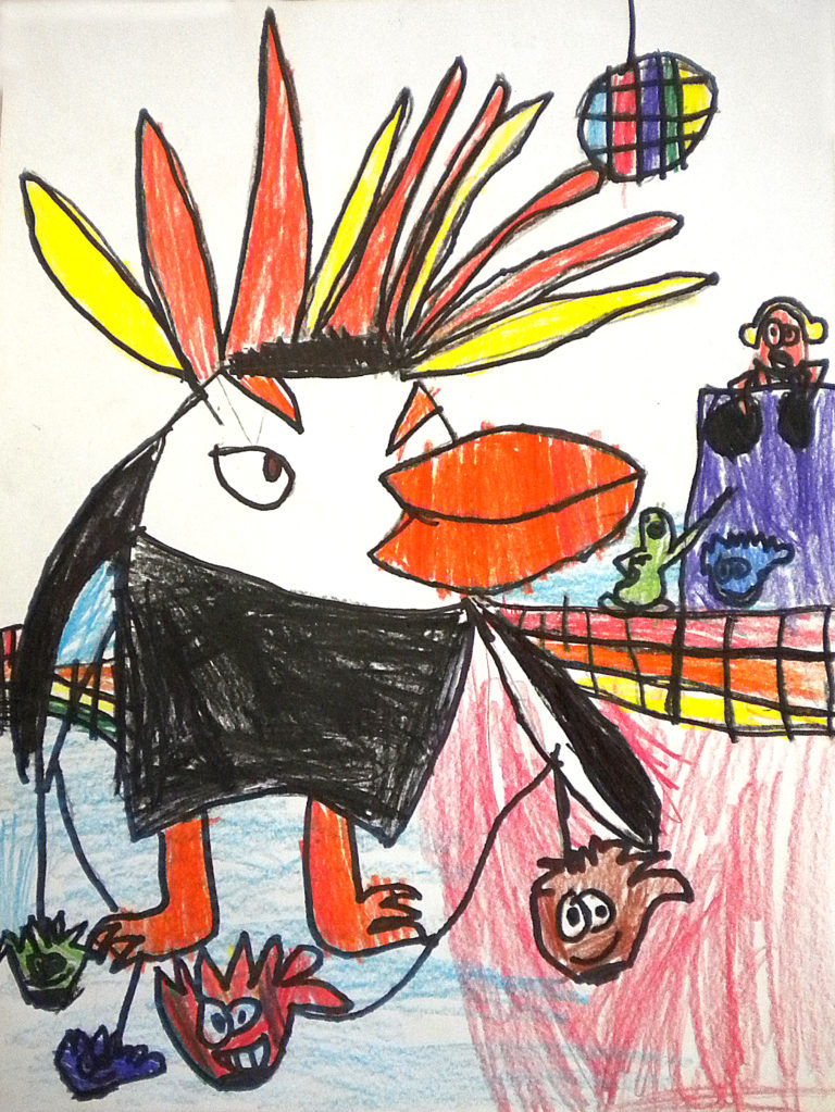 Rockhopper Penguins - Christian Art Lessons