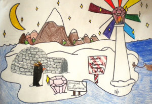 Rockhopper Penguins - Christian Art Lessons