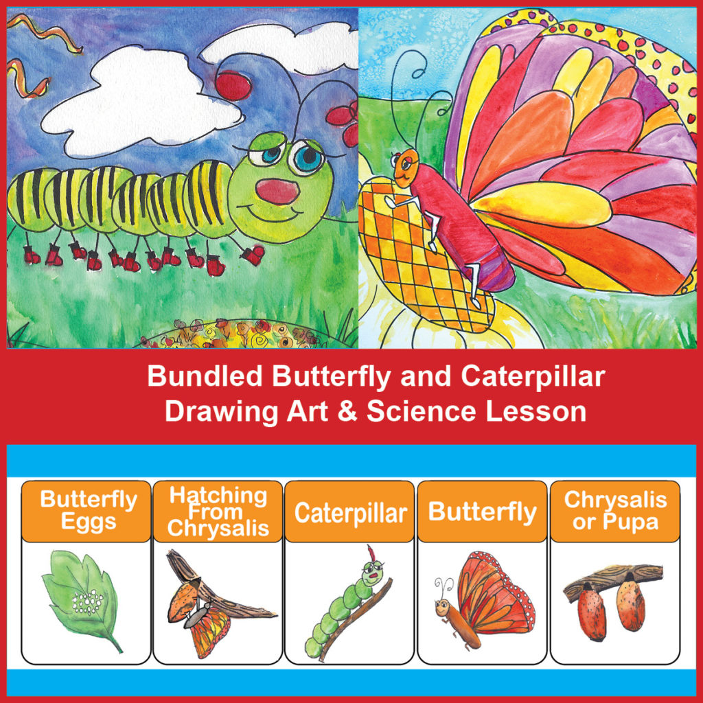 Caterpillar Scientific Drawing