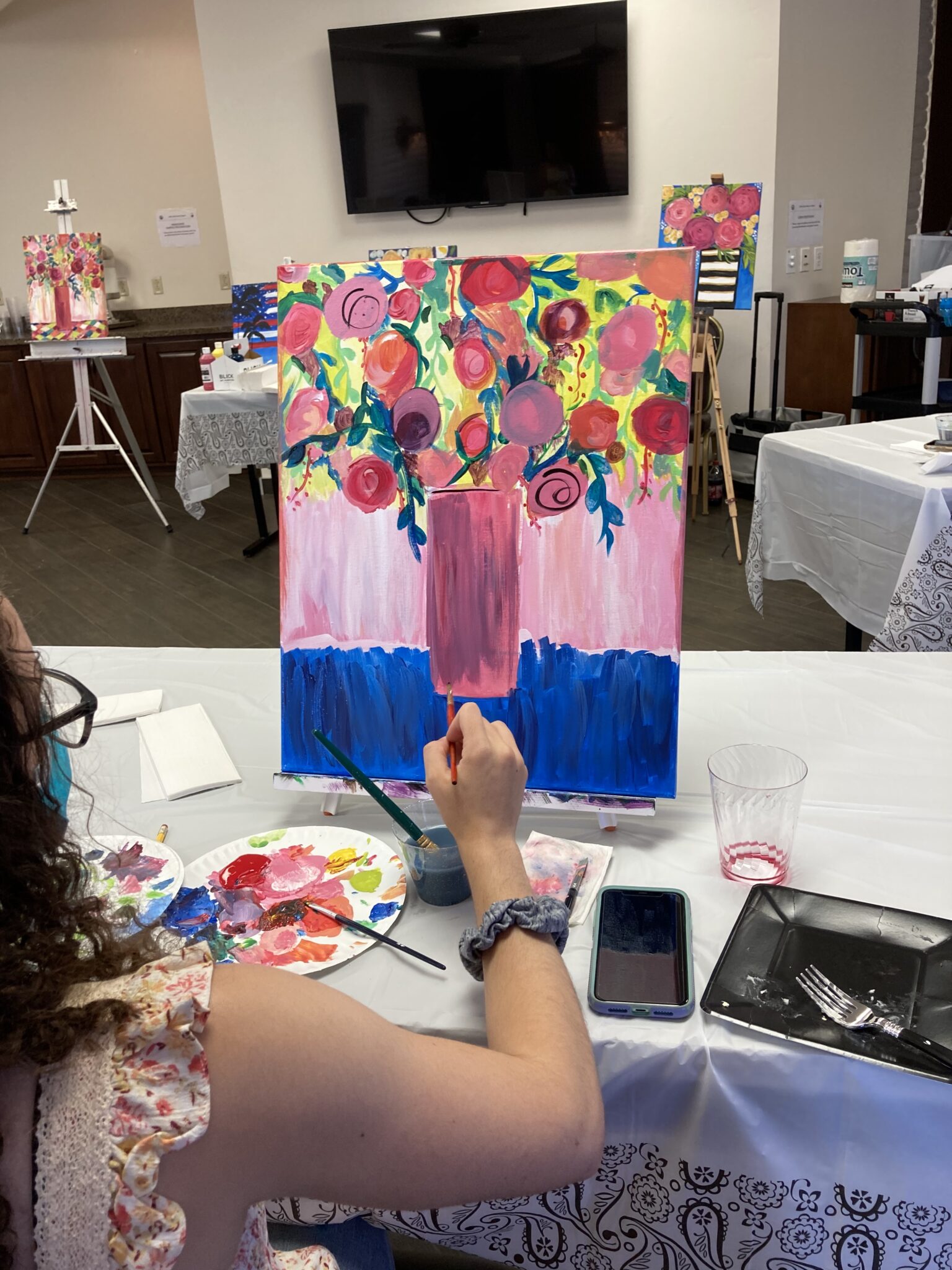 Acrylic Painting Classes - Christian Art Lessons