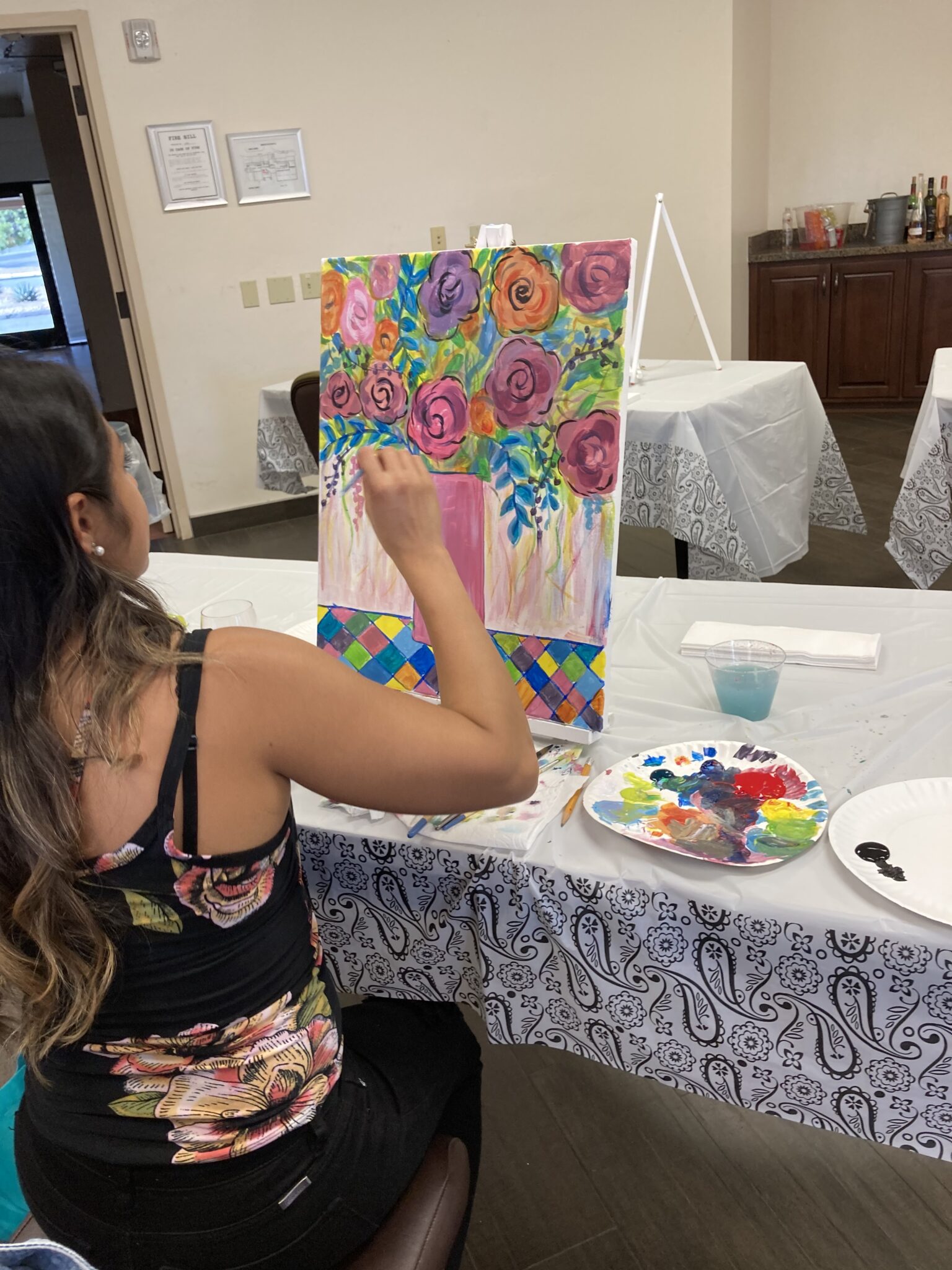 Acrylic Painting Classes - Christian Art Lessons