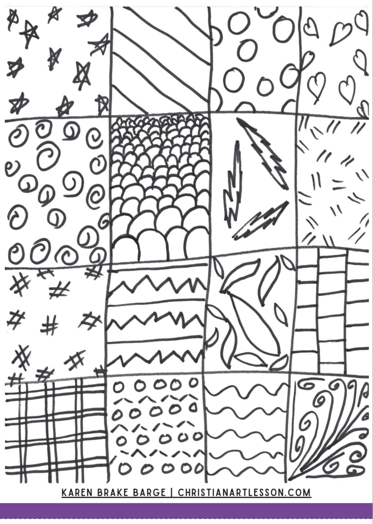 Valentine’s Day Warm & Cool Color Art Lesson - Christian Art Lessons