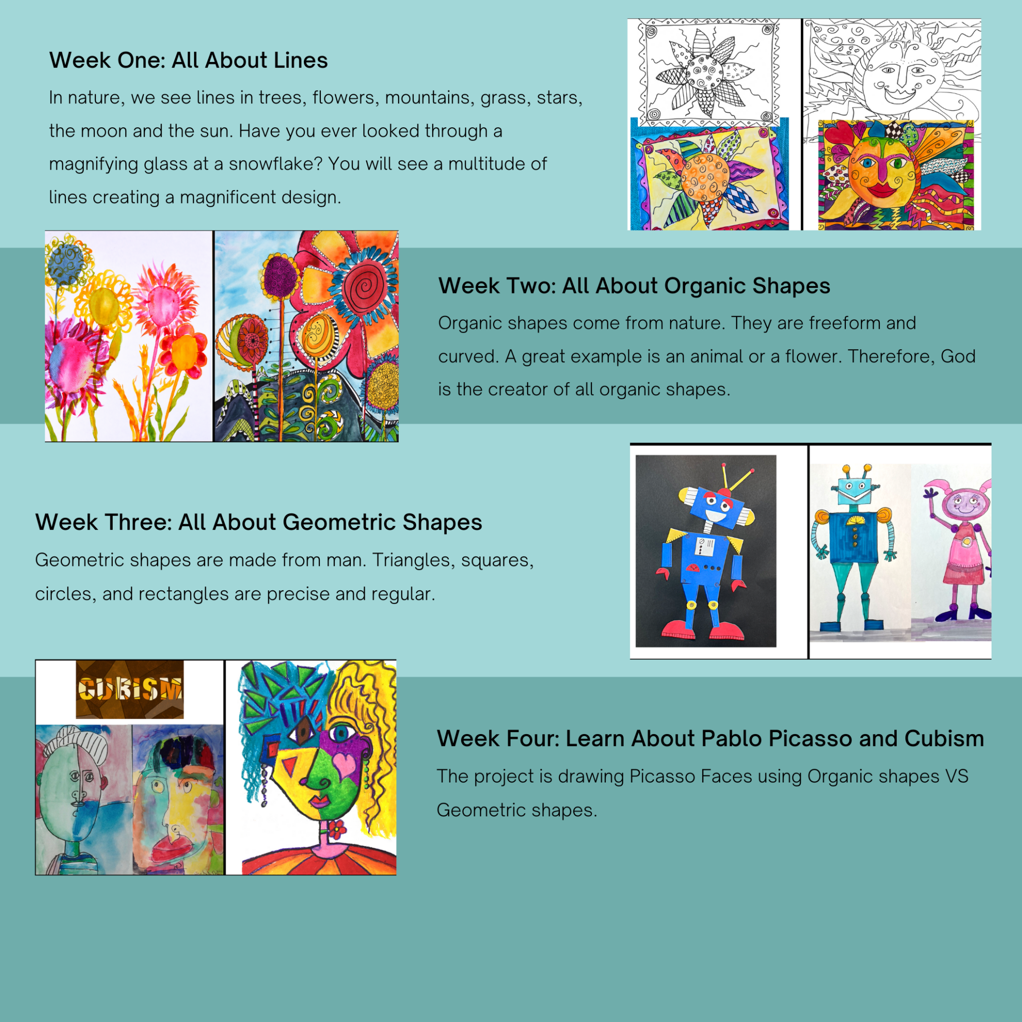 Spring Art Bundle - Christian Art Lessons