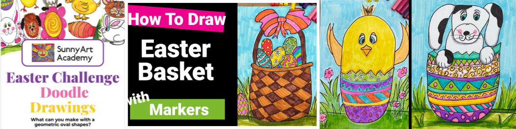 Happy Easter Art Classes - Christian Art Lessons